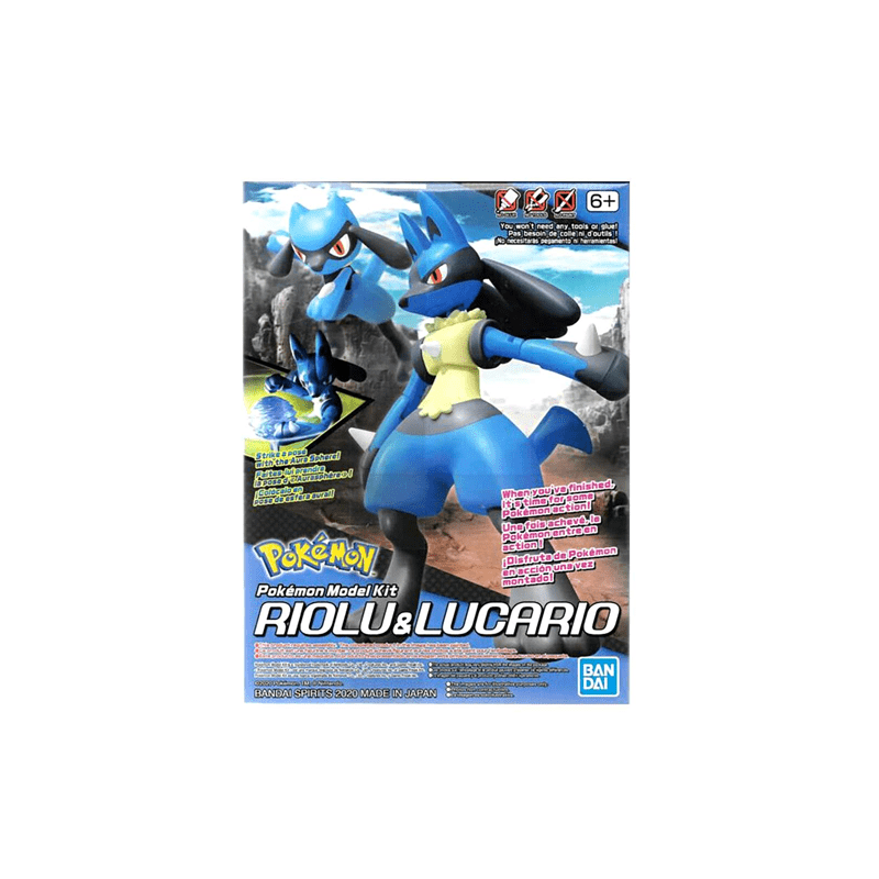 POKEMON - MODEL KIT RIOLU & LUCARIO – Pop Culture Essentials